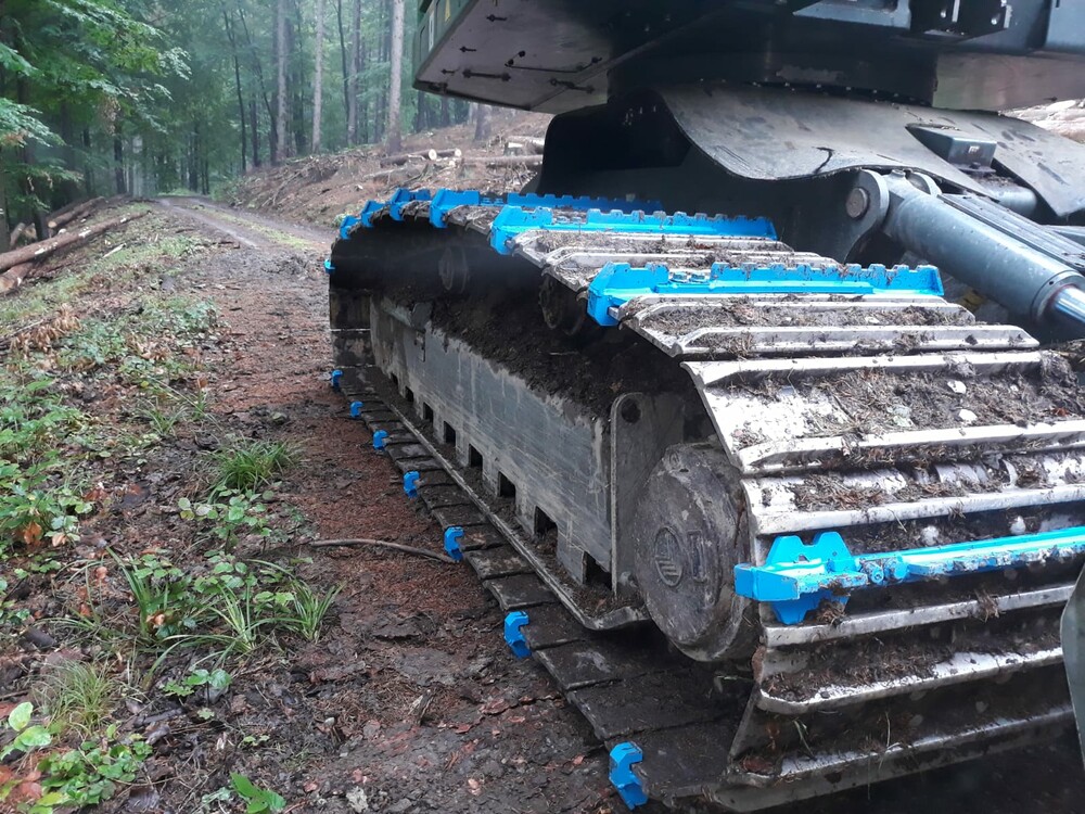 Hettec components - Steighilfen für Raupenlaufwerke: Produktübersicht